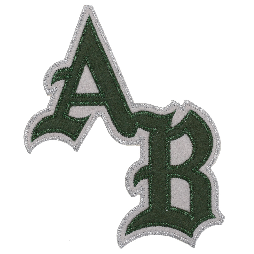 Made in USA varsity jacket lettering and letterman jacket patches