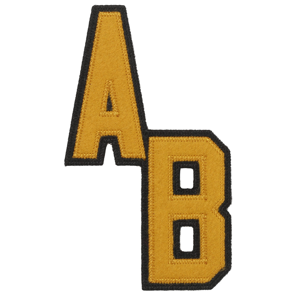 Made in USA varsity jacket lettering and letterman jacket patches