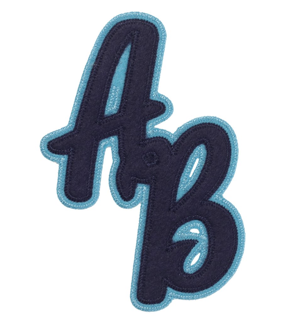 Made in USA varsity jacket lettering and letterman jacket patches