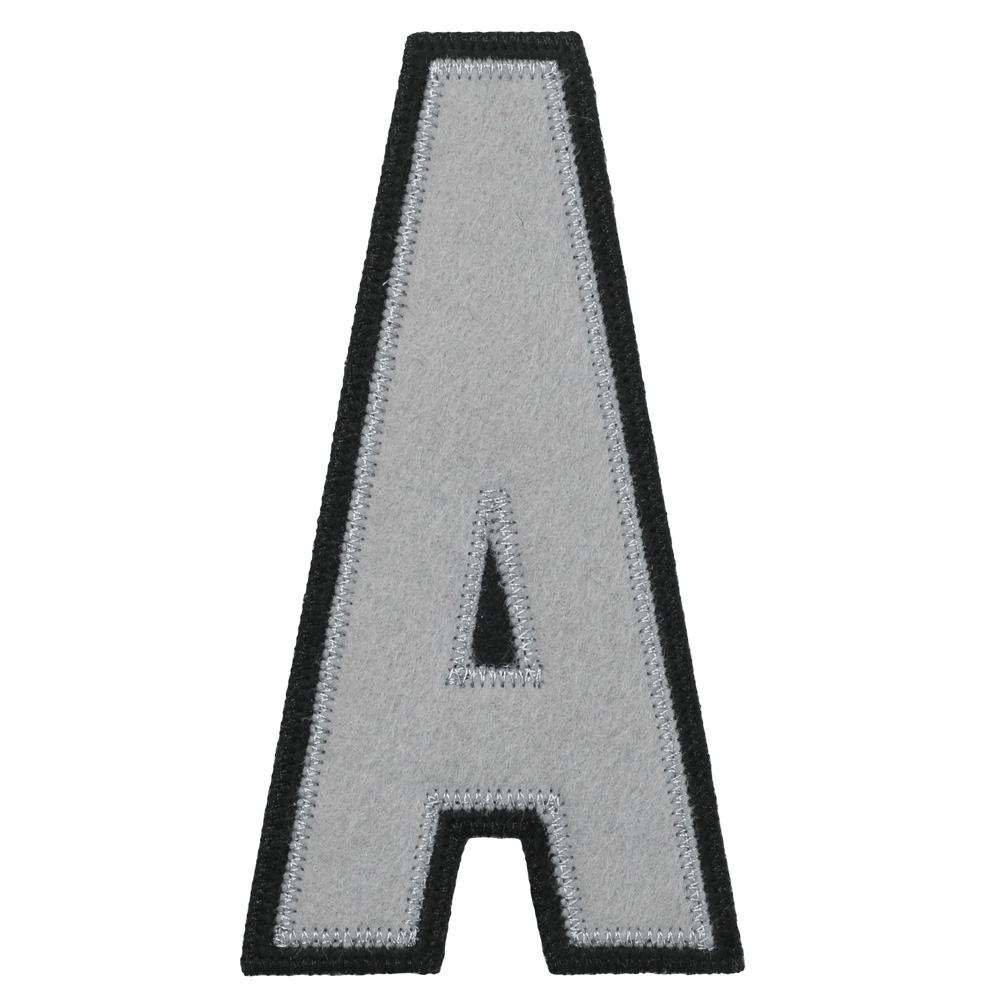 Made in USA varsity jacket lettering and letterman jacket patches