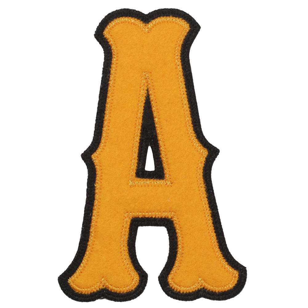 Made in USA varsity jacket lettering and letterman jacket patches